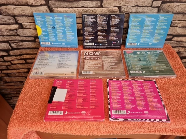 NOW THAT’S WHAT I Call Music X 8 Bundle - Original CD Albums - NEW ...