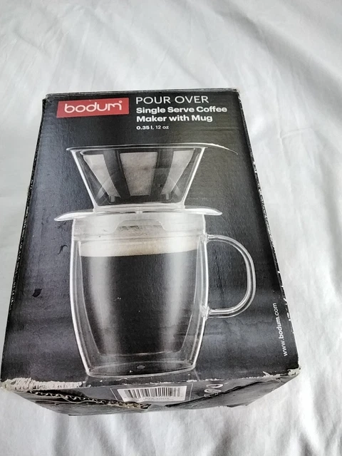 Bodum Pour Over Double Wall Coffee Maker, X X, 40% OFF