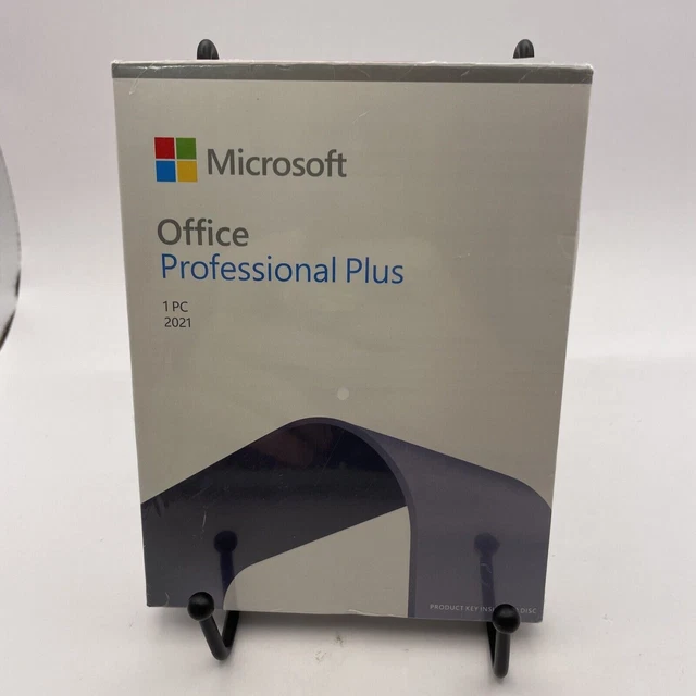 MICROSOFT OFFICE PROFESSIONAL Plus 2021 1 PC Box Sealed Product Key $62 ...
