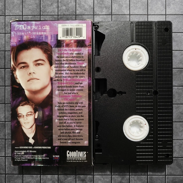 LEO MANIA - Leonardo DiCaprio Story Documentary (VHS, 1998) - RARE ...