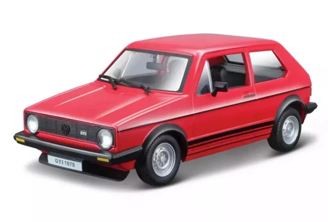 VOLKSWAGEN GOLF MK! GTI 1979 Red 1:24 BBURAGO Bburago £19.46 - PicClick UK
