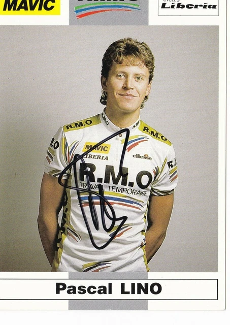 CYCLISME CARTE CYCLISTE PASCAL LINO équipe FESTINA signée EUR 3,49 - PicClick FR
