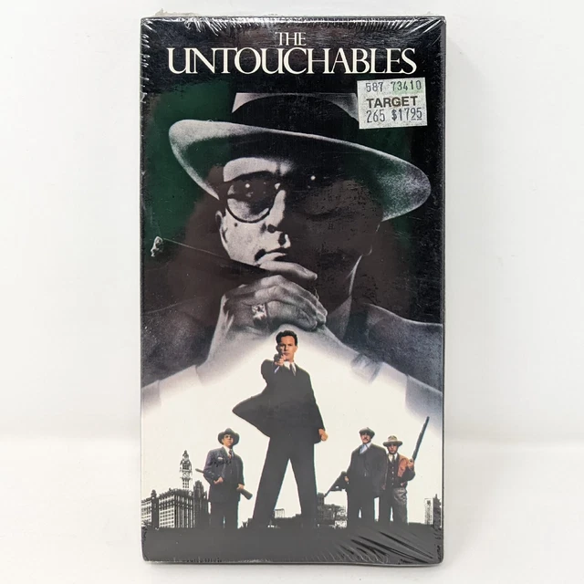 THE UNTOUCHABLES VHS (Paramount, 1988) Side UPC Paramount Home Video ...