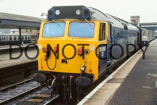 UK DIESEL TRAIN Railway Photograph Of Class 50 50050 Loco. Rm50-332 £1. ...
