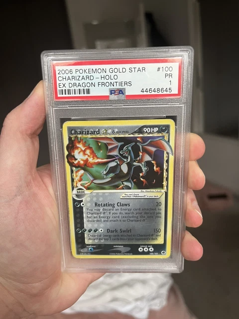 POKEMON GRADED CARD Gold Star Charizard PSA 1 EUR 816,13 - PicClick IT