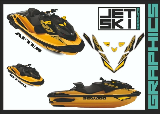 SEADOO RXP RXPX 300 2021 graphics kit decals stickers set vinyl wrap ...