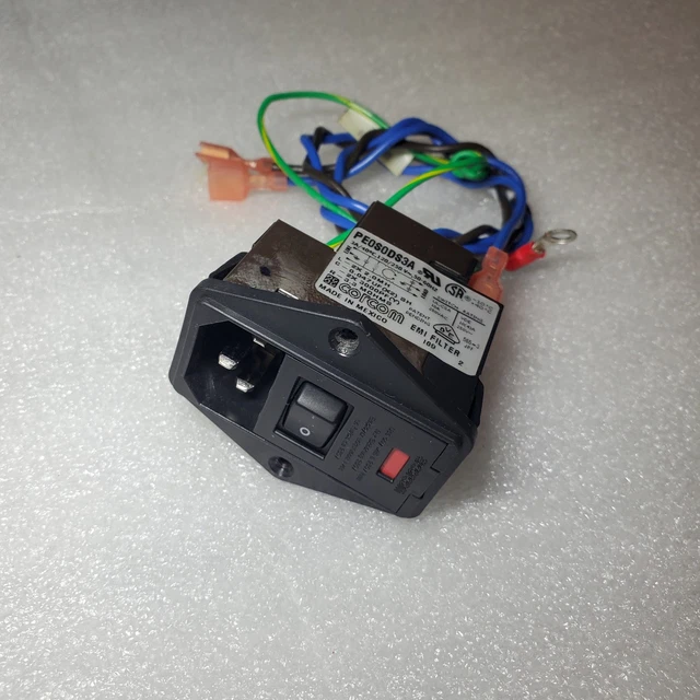 PRECOR ELLIPTICAL CORCOM Power Switch Entry Module EMI 12167-102 ...