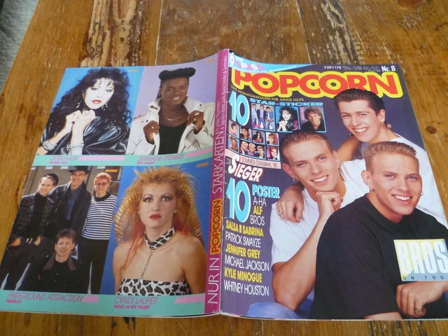 POPCORN 1988: BROS/SABRINA/MICHAEL Jackson/Whitney Houston/Prince ...