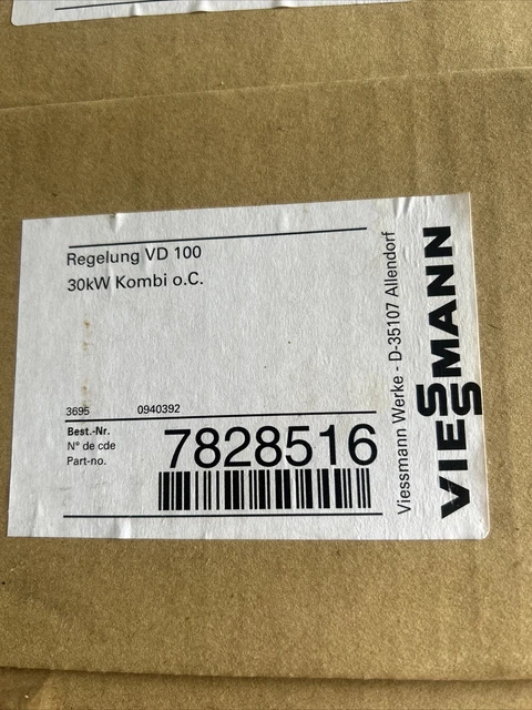 VIESSMANN VITODENS 100 COMBI CONTROL PANEL PCB 7828515 7828516 See List ...