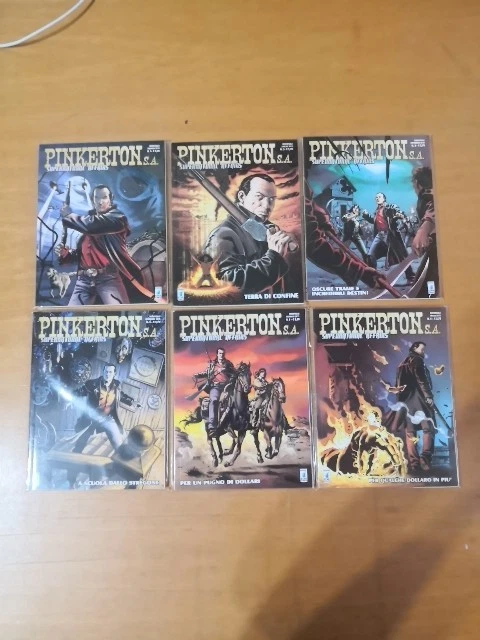 PINKERTON S.A SUPERNATURAL Affairs Serie Da 6 Numeri Fumetti EUR 8,90 ...