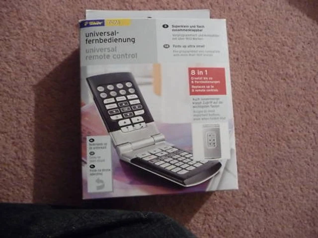 TCHIBO TCM UNIVERSAL 8 in 1 Remote £15.72 - PicClick UK