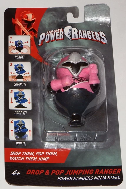 POWER RANGERS MIGHTY Morphin Drop and Pop Jumping Ranger - Pink - (BNIB ...