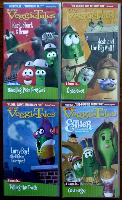 VEGGIE TALES BIG Idea Children’s Educational VHS Video Tapes x 4 £20.84 ...