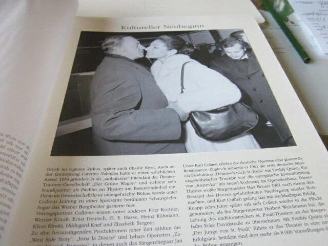 HAMBURG ARCHIV N 13076 Maria Callas im Hamburg Kurt Collien begrüßt EUR ...