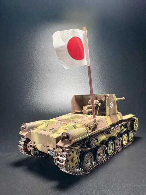 WORK NO.22 JAPANESE Army Type 1 Artillery Tank Assembled $343.68 ...