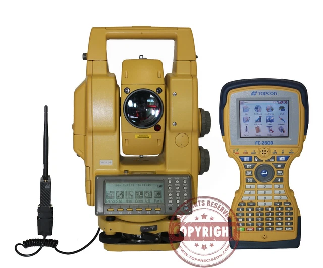 TOPCON GPT-8003A PRISMLESS Surveying Robotic Total Station,Trimble ...