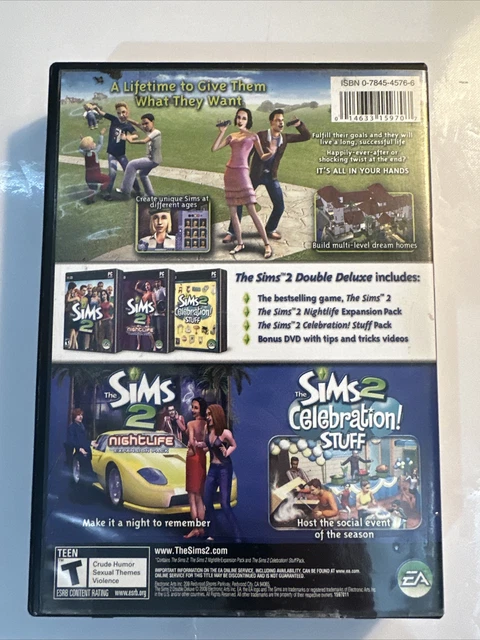THE SIMS 2: Double Deluxe (Windows, PC) Complete CIB $7.99 - PicClick CA