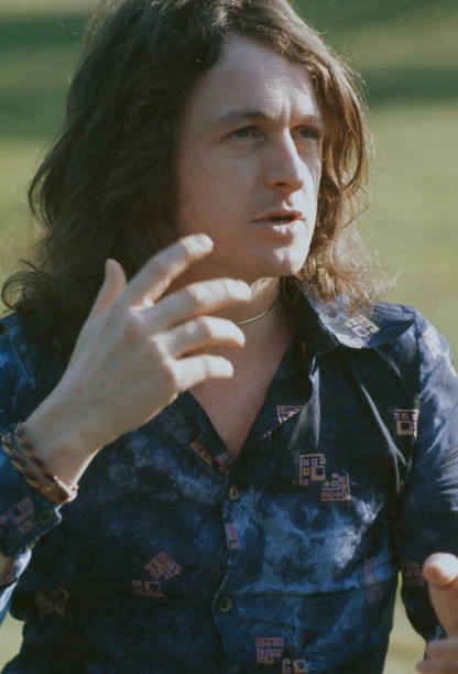 SINGER JON ANDERSON Of English Progressive Rock Band Yes 1974 Old Music ...