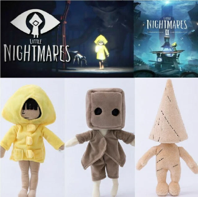 30CM LITTLE NIGHTMARES II Mono Six Plush Doll Soft Stuffed Cosplay Toy ...