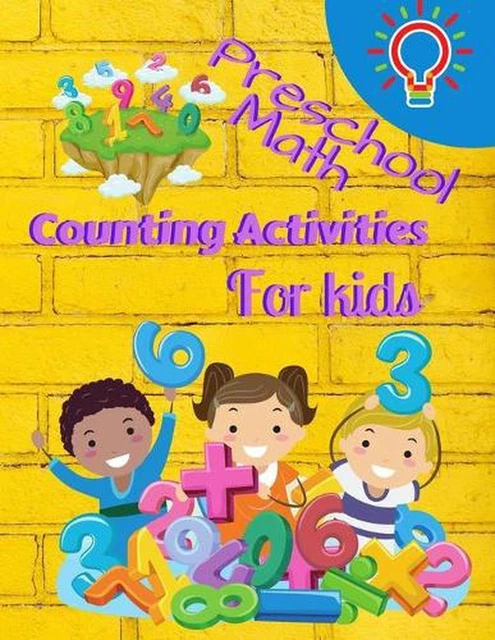 PRESCHOOL MATH COUNTING Activities For Kids: Preschool Math Workbook ...