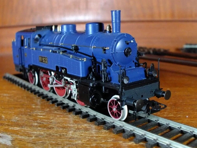 LILIPUT 7500 HO gauge Baden Class VIc Steam locomotive in blue livery £ ...