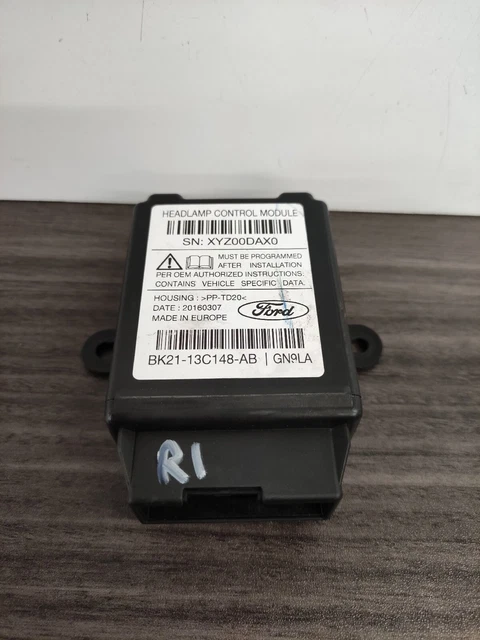 2016FORD TRANSIT/CUSTOM MK8 Headlamp Control Module Bk21 13C148 Ab £28. ...