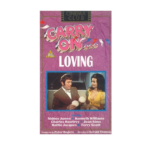 CARRY ON... LOVING VHS, Sidney James, Kenneth Williams, Terry Scott ...