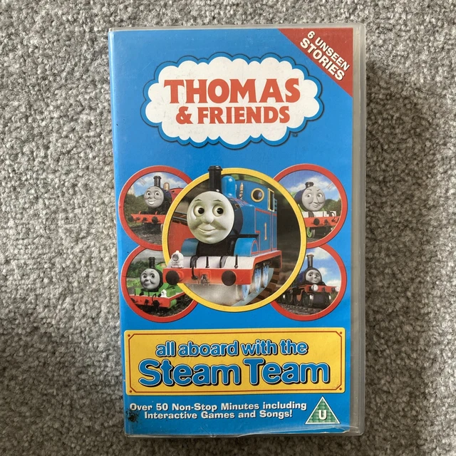 THOMAS THE TANK engine - All aboard with the team - VHS VIDEO - Cert U ...