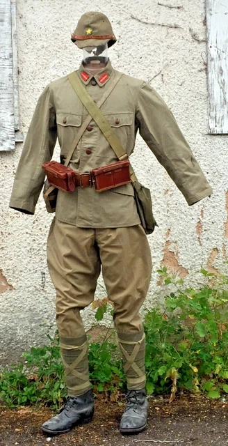 COMPLETE ORIGINAL WW2 Japanese Uniform Overcoat And Webbing £850.00 ...