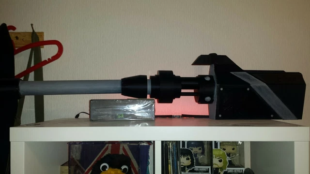 RED DWARF LIFE size Bazookoid 3d printed model scifi gun project Dave ...