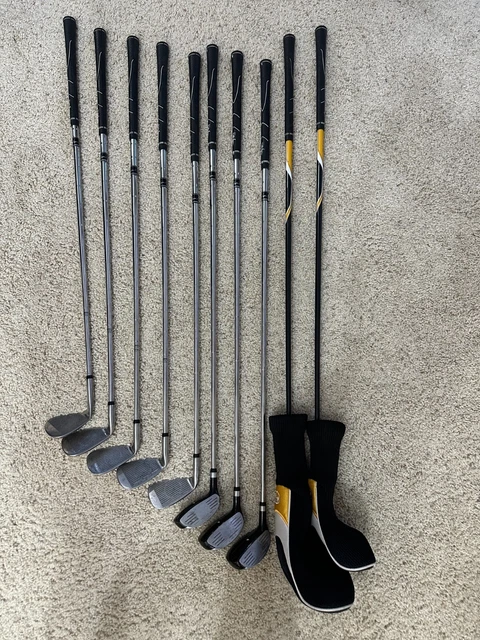 WALTER HAGEN RH T3 Golf Set Driver Woods Hybrids 7-sw Irons $17.00 ...