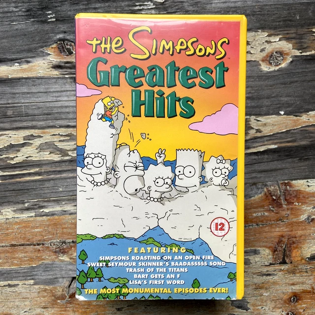 THE SIMPSONS GREATEST Hits - VHS Video Tape UNTESTED £4.99 - PicClick UK