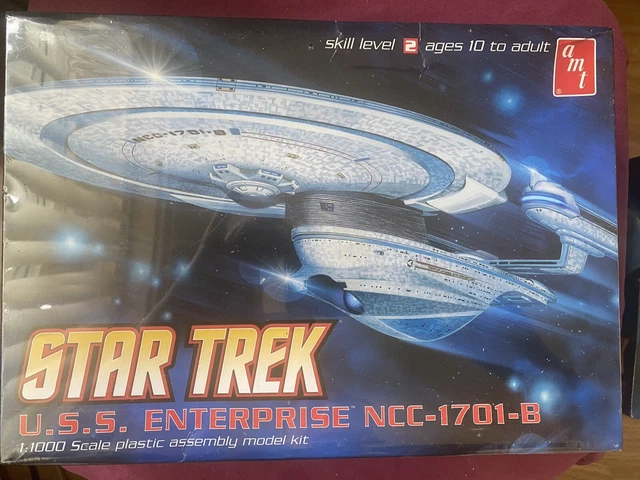 STAR TREK USS Enterprise NCC-1701-B AMT 1:1000 Scale Model Kit AMT676 £ ...