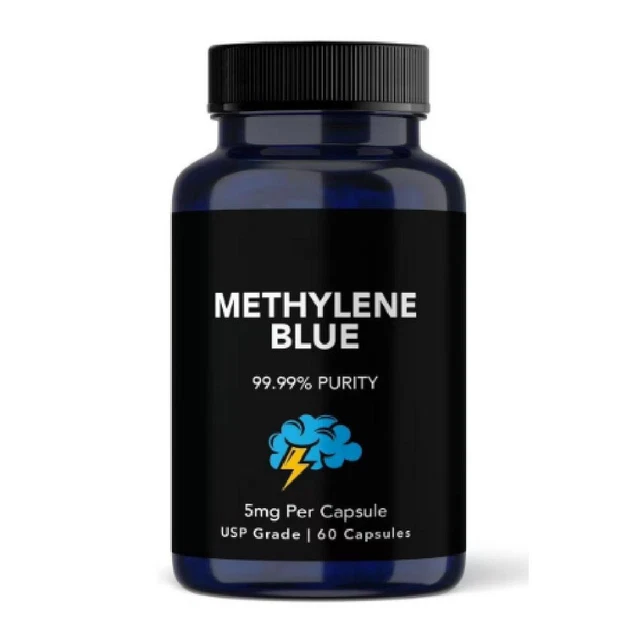 METHYLENE BLUE CAPSULES,5MG,USP Grade,99.99% Purity, 60Capsules UK £6. ...