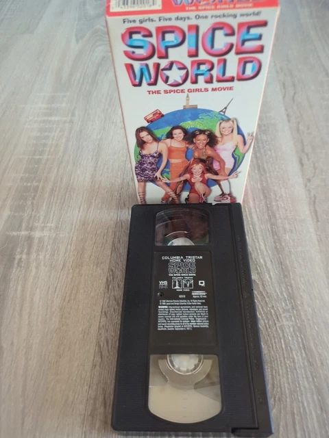SPICE WORLD VHS Video Movie, Spice Girls Victoria Emma Mel C. Richard ...