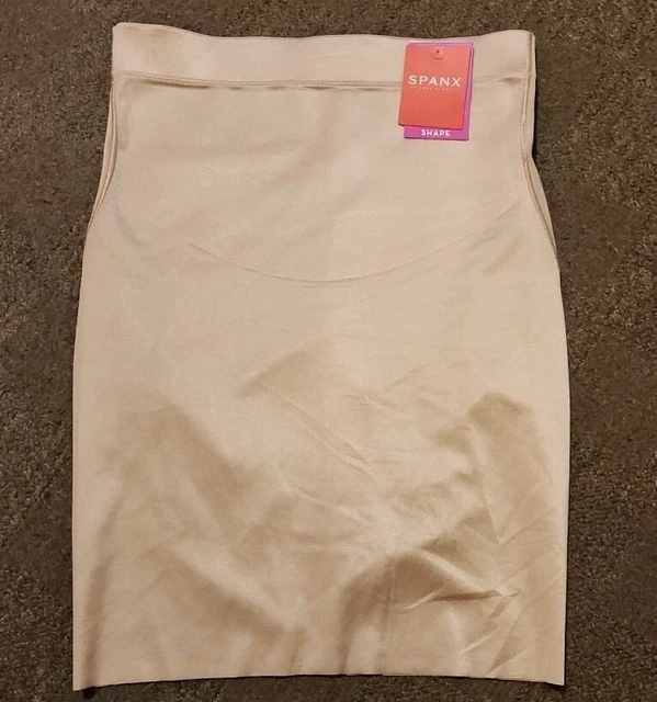 SPANX SHAPE XS Natural Smartgrip Slips Half Slip New With Tags Free P&P ...