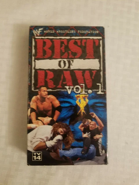 WWF BEST OF raw vol 1 rock triple h stone cold Steve Austin mankind wwe ...
