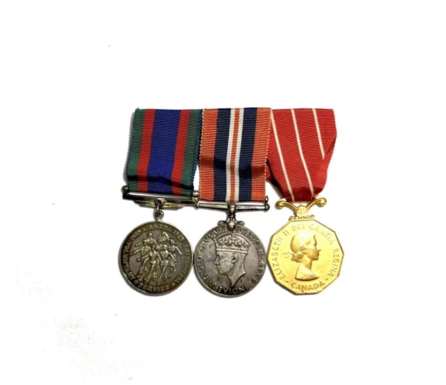 NAMED CANADIAN WW2 Medal Bar $205.00 - PicClick CA