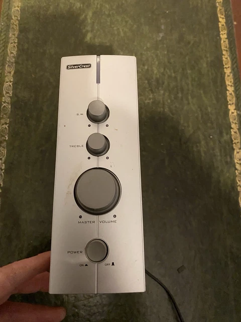 VINTAGE SILVER CREST 2in 1 Speaker System Amplifier £99.00 - PicClick UK