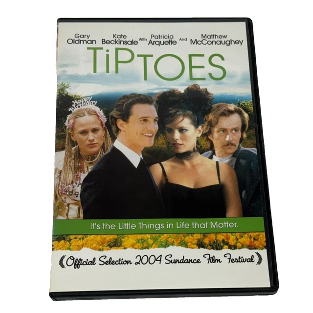 TIPTOES DVD 2004 OOP W. Insert Matthew McConaughey Gary Oldman Kate ...