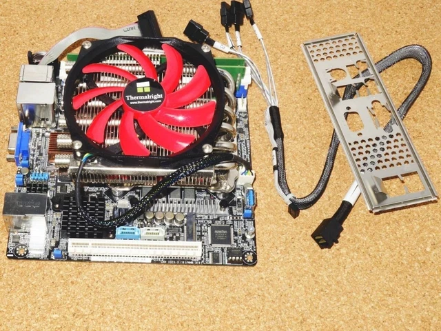 ASUS P10S-I MINI-ITX Motherboard Xeon E3-1240 V5 16GB ECC DDR4 Used £ ...