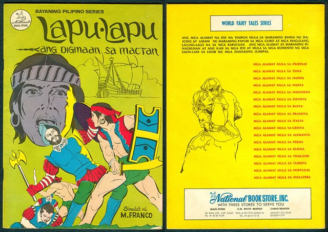 PHILIPPINE NATIONAL BAYANING Pilipino Illustrated Komiks LAPU-LAPU Comics EUR 22,58 - PicClick DE