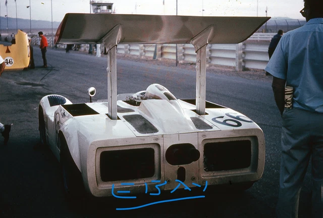 ORIGINAL SLIDE CHAPARALL Jim HALL LAS VEGAS CAN-AM 1967 EUR 15,00 ...