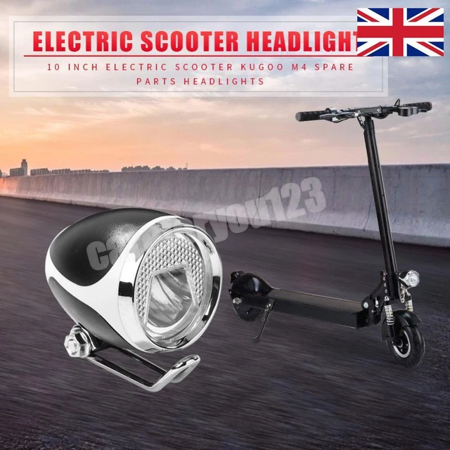 ELECTRIC SCOOTER HEADLIGHT E-scooter Front Light for Kugoo M4 Kick ...