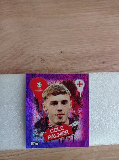 COLE PALMER STICKER UEFA Euro 2024 LILA EUR 5,00 - PicClick FR