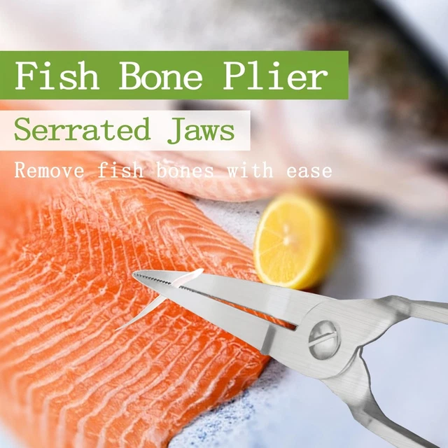 FOOD TWEEZERS FISH Bone Tweezers for Kinds of Fish L8E88412 £9.42 ...