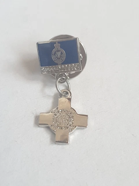 ROYAL ULSTER CONSTABULARY RUC George Cross Police Pin Badge PSNI £0.99 ...