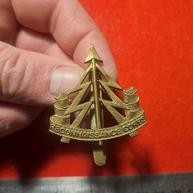 WW2 THE RECONNAISSANCE Corps Regiment Cap Badge - British Army £11.99 ...