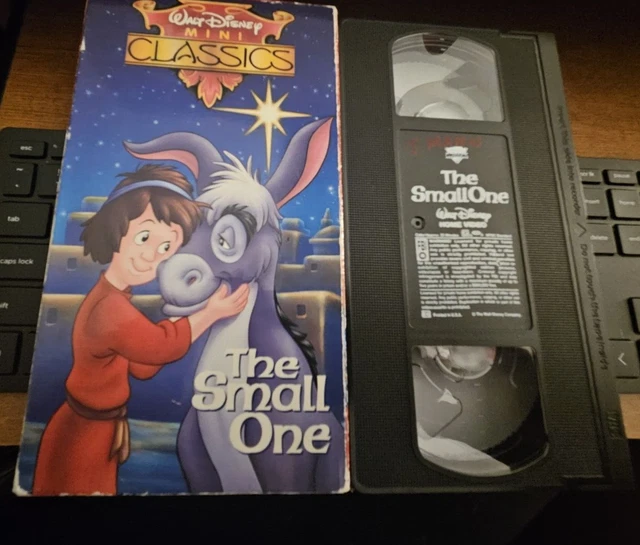WALT DISNEY MINI Classics The Small One VHS Video Tape Rare Baby Jesus ...