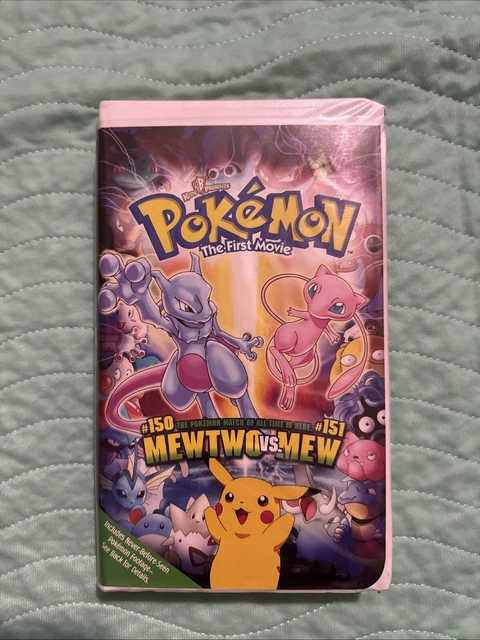POKÉMON THE FIRST Movie: Mewtwo vs. Mew (VHS, 2000) £8.68 - PicClick UK